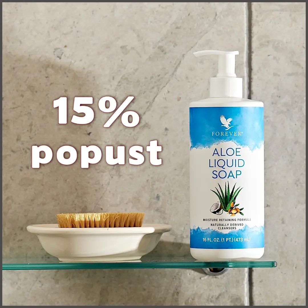 Aloe Liquid Soap 15% popusta - Aloe Vera Proizvodi