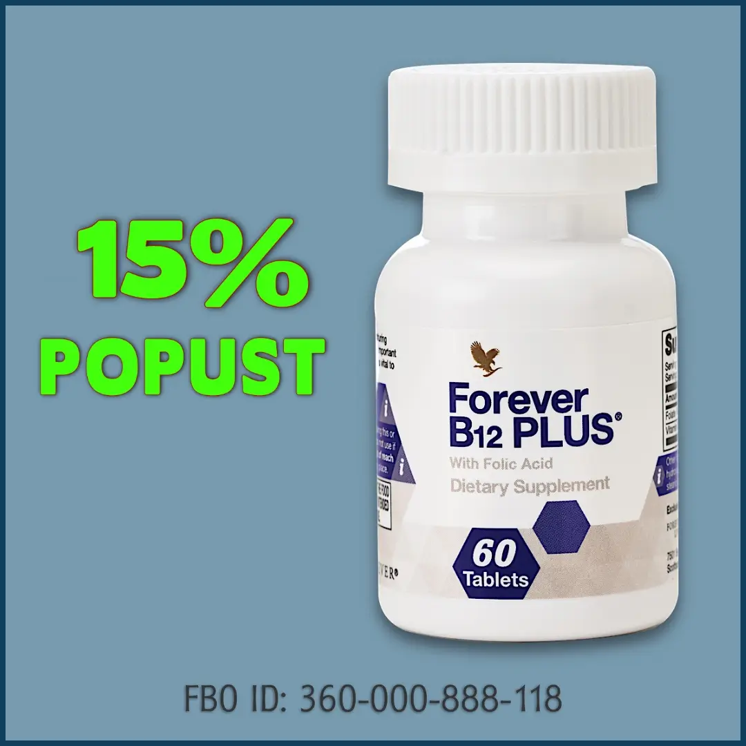 Forever B12 Plus 15% popusta - Aloe Vera Proizvodi