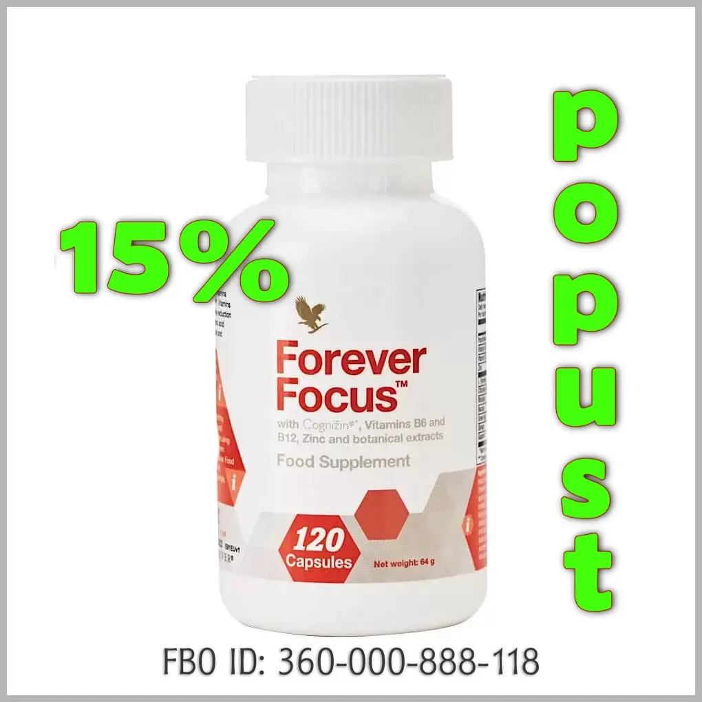 Forever Focus 15% popusta - Aloe Vera Proizvodi
