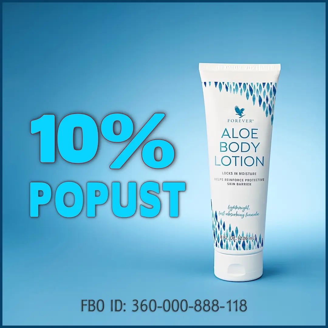 Aloe Body Lotion 10% popusta - Aloe Vera Proizvodi